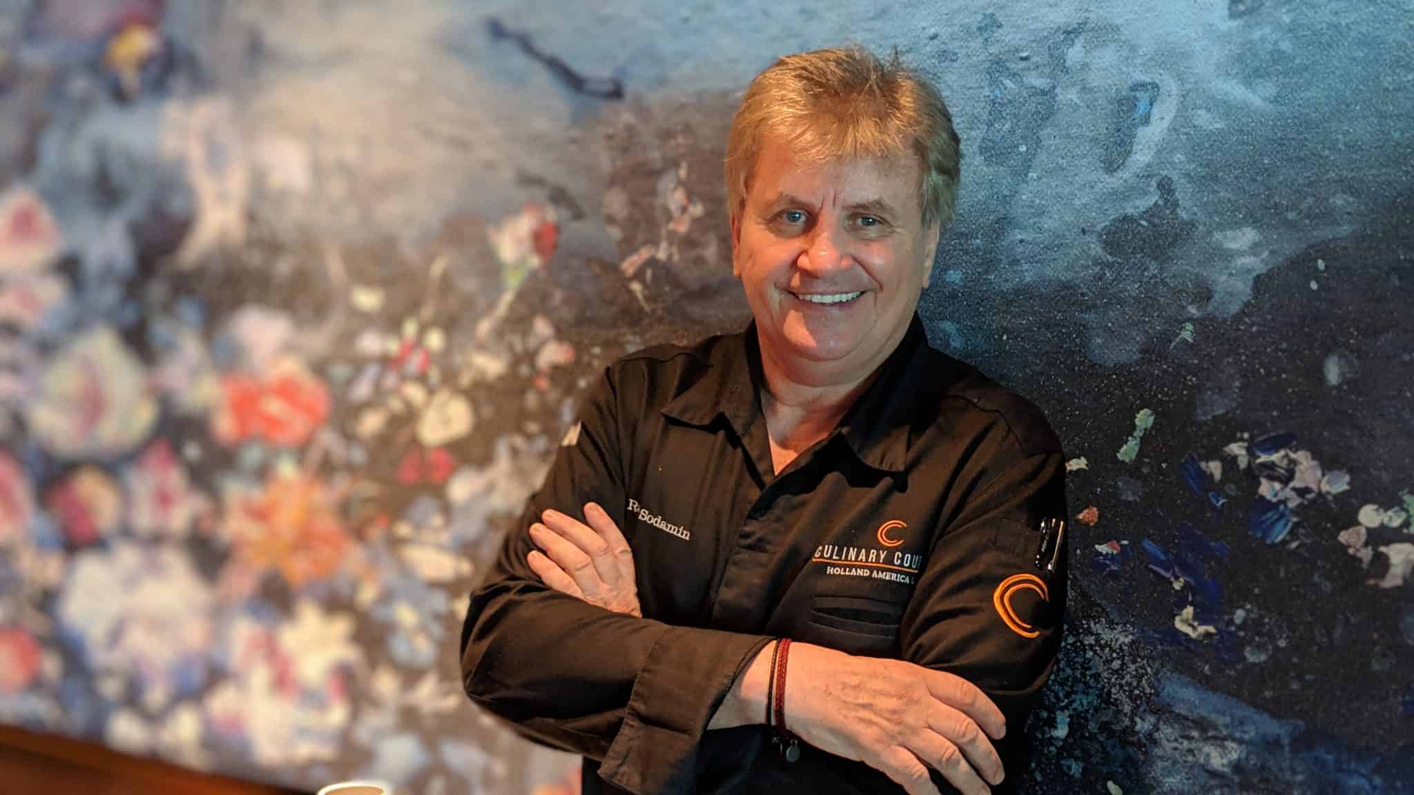 5 Questions With Holland America’s Master Chef Rudi Sodamin