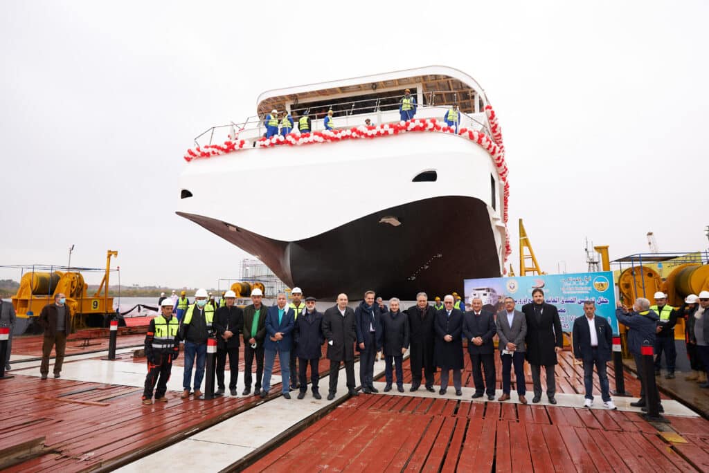 Viking Marks Float Out Of Newest Egypt Ship, Viking Osiris