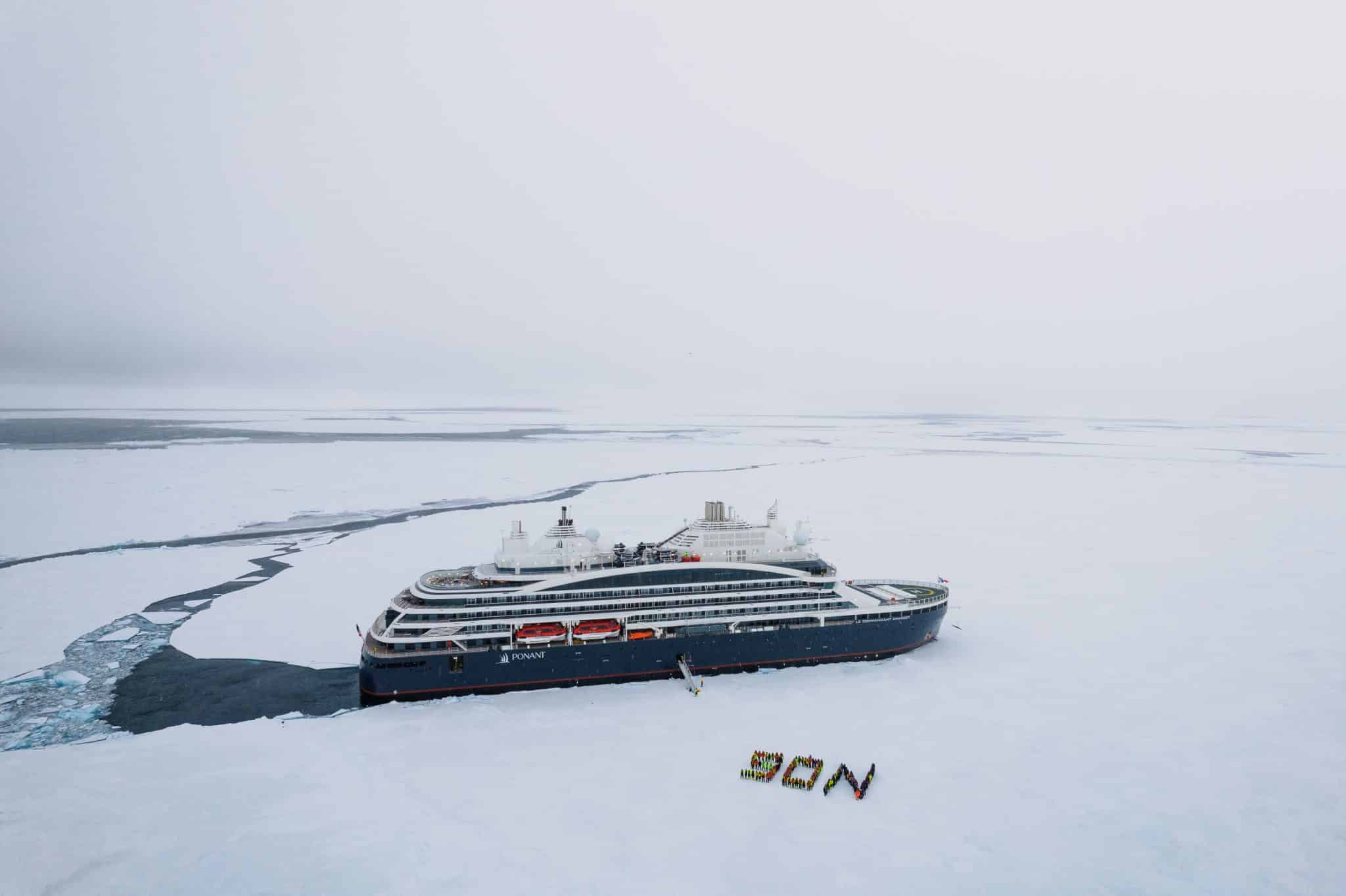 PONANT’s Le Commandant Charcot Reaches The Geographic North Pole