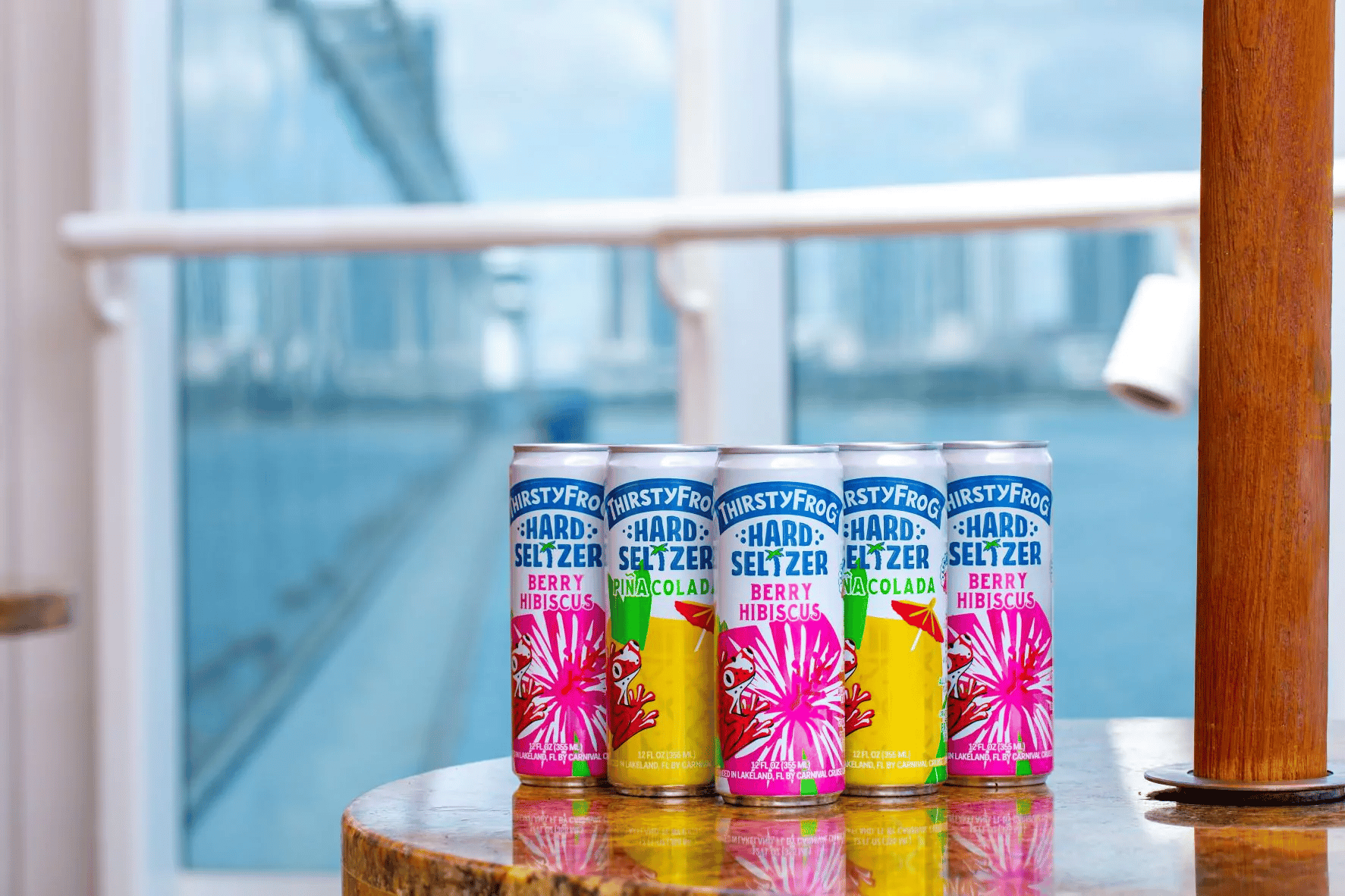 Carnival Unveils Exclusive Hard Seltzers Fleetwide